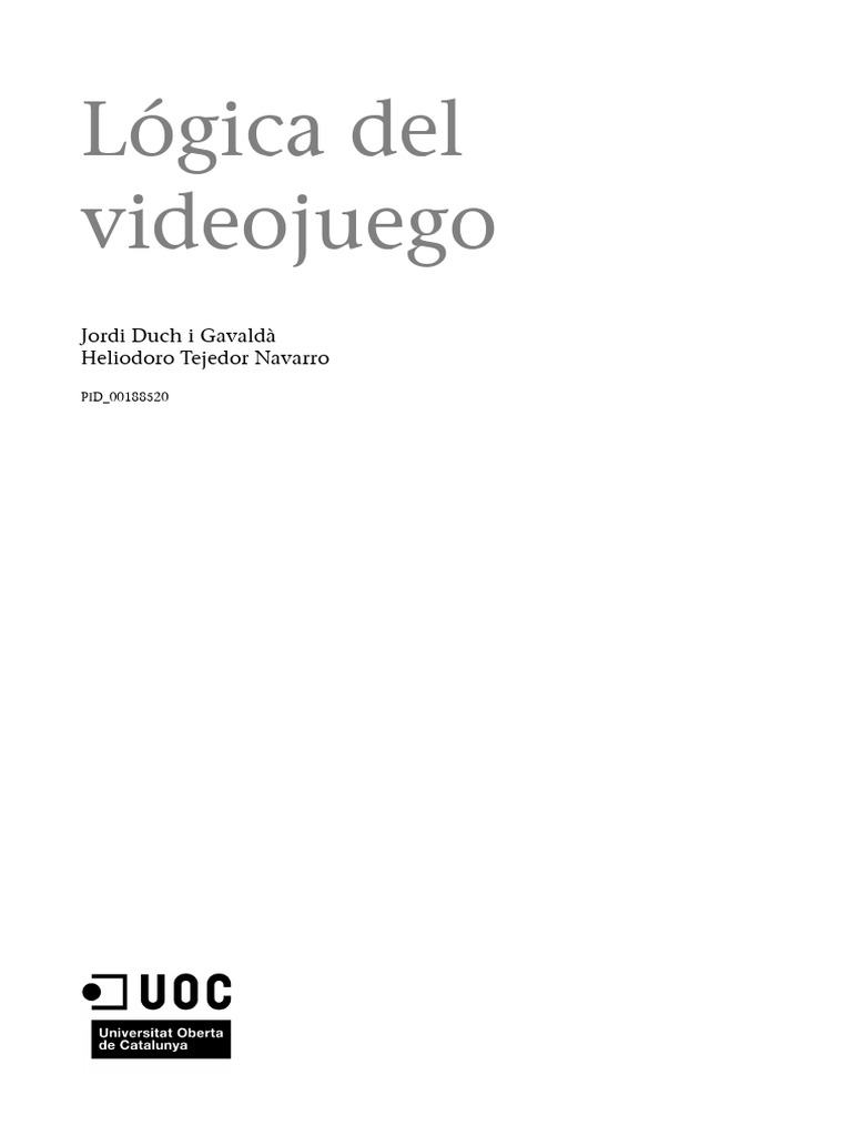 Lógica Del Videojuego_Módulo1 | PDF | Objeto (informática ...