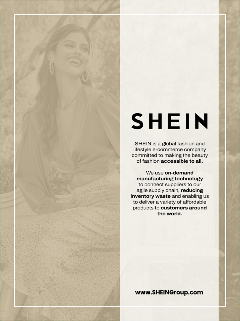 Shein | PDF | Supply Chain | Sustainability