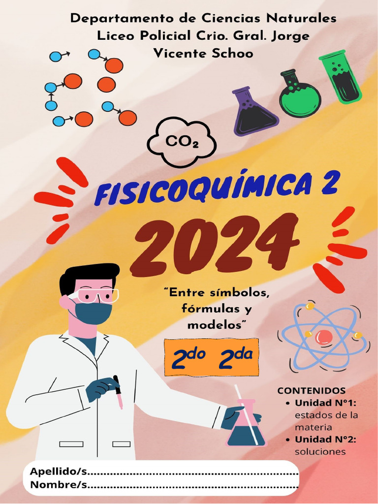 BLOQUE 1 2do 2da Fisicoqu-Mica 2 2024 | PDF | Gases | Líquidos