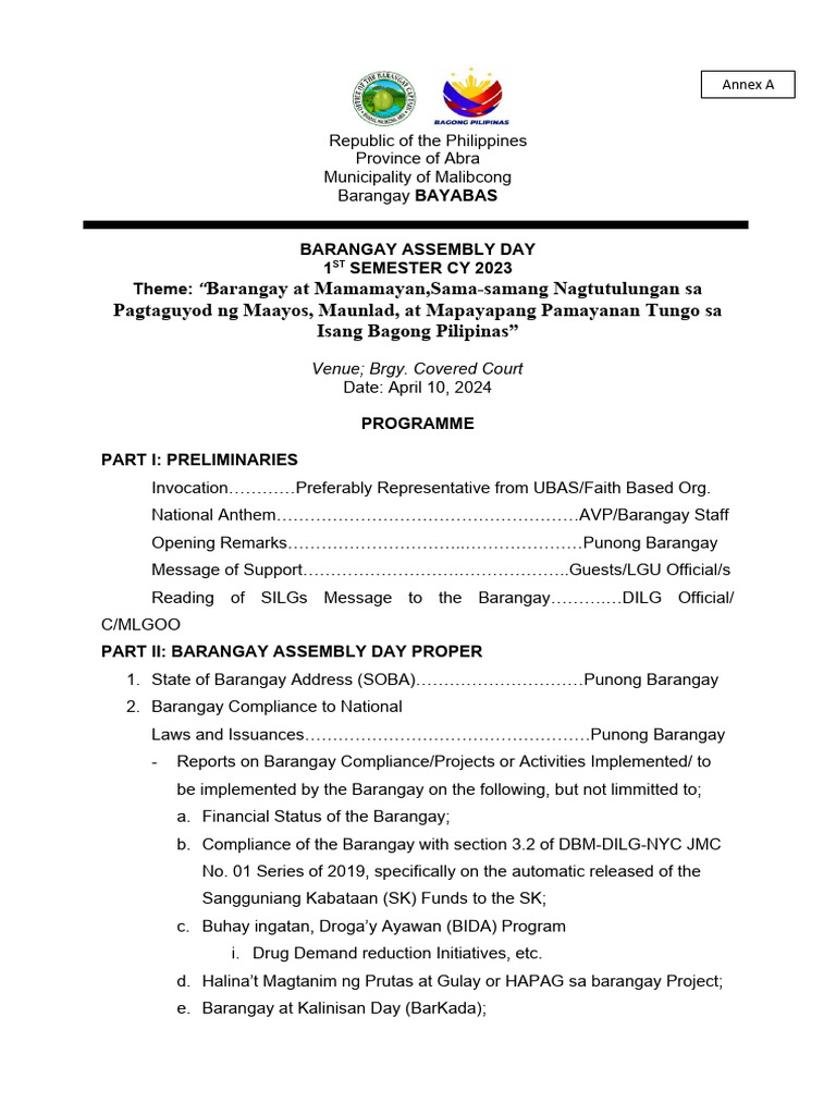 Ba Program 2024 | PDF