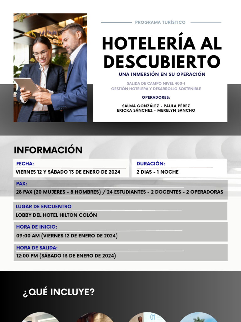 Programa Turístico | PDF