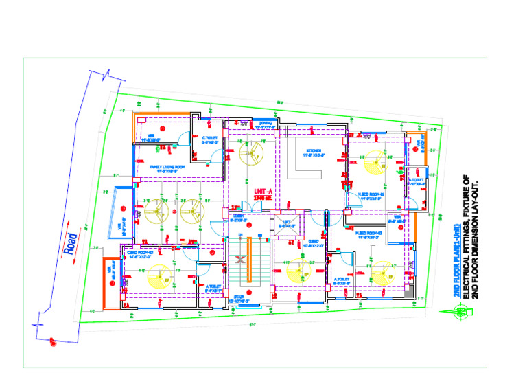 2nd Floor Cable Layout | PDF