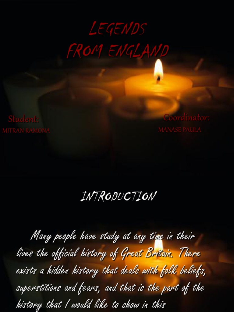 English Legends and Mysteries | PDF | Traditional Stories