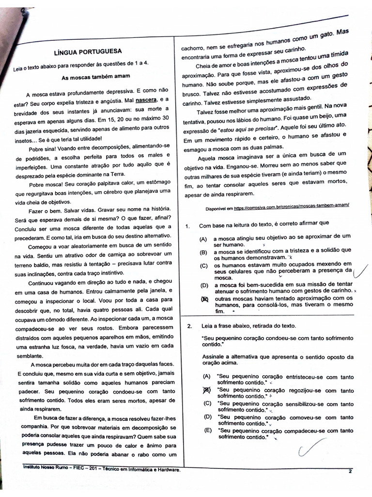 Prova Fiec - Tec Hardware | PDF