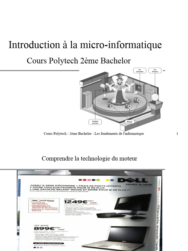 Les Fondements Informatiques Polytech 2023 | PDF | Transistor à effet de champ à grille métal ...