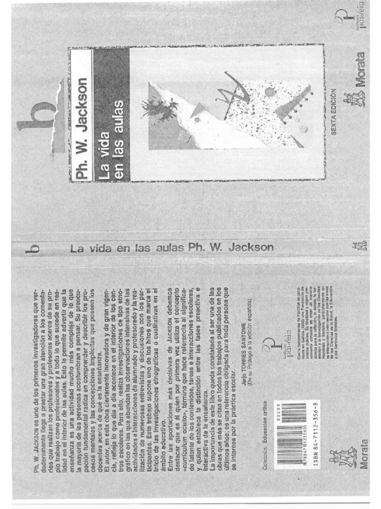 1 Jackson La Vida en El Aula Libro Completo Comprimido | PDF