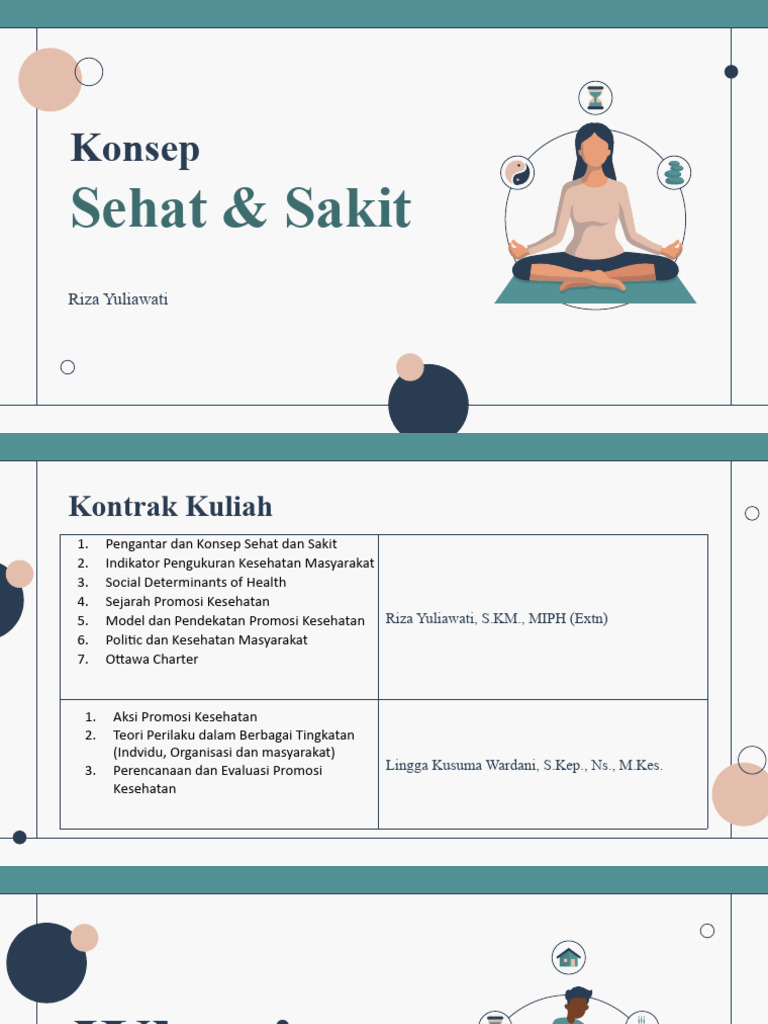 Konsep Sehat Dan Sakit | PDF