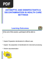 Quat Disinfectant PPM Guide | PDF | Disinfectant | Chemistry