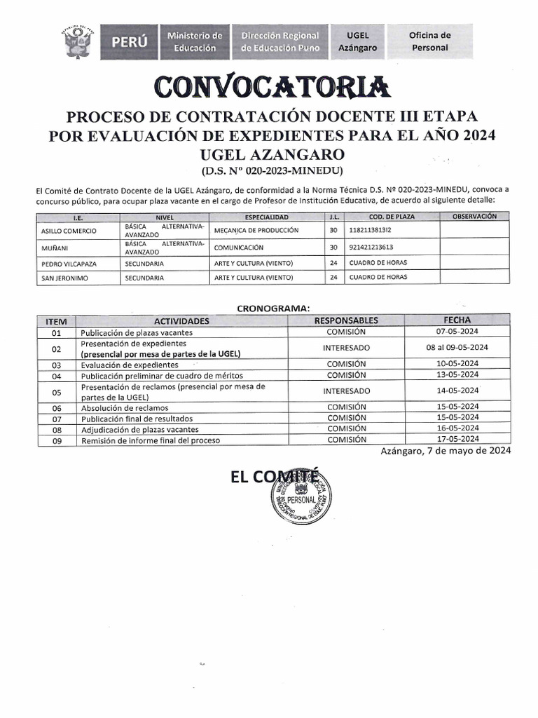 Plazas 0705 | PDF