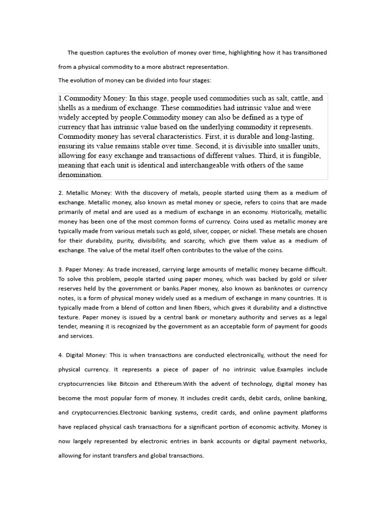 QN 2 | PDF | Money | Banknote