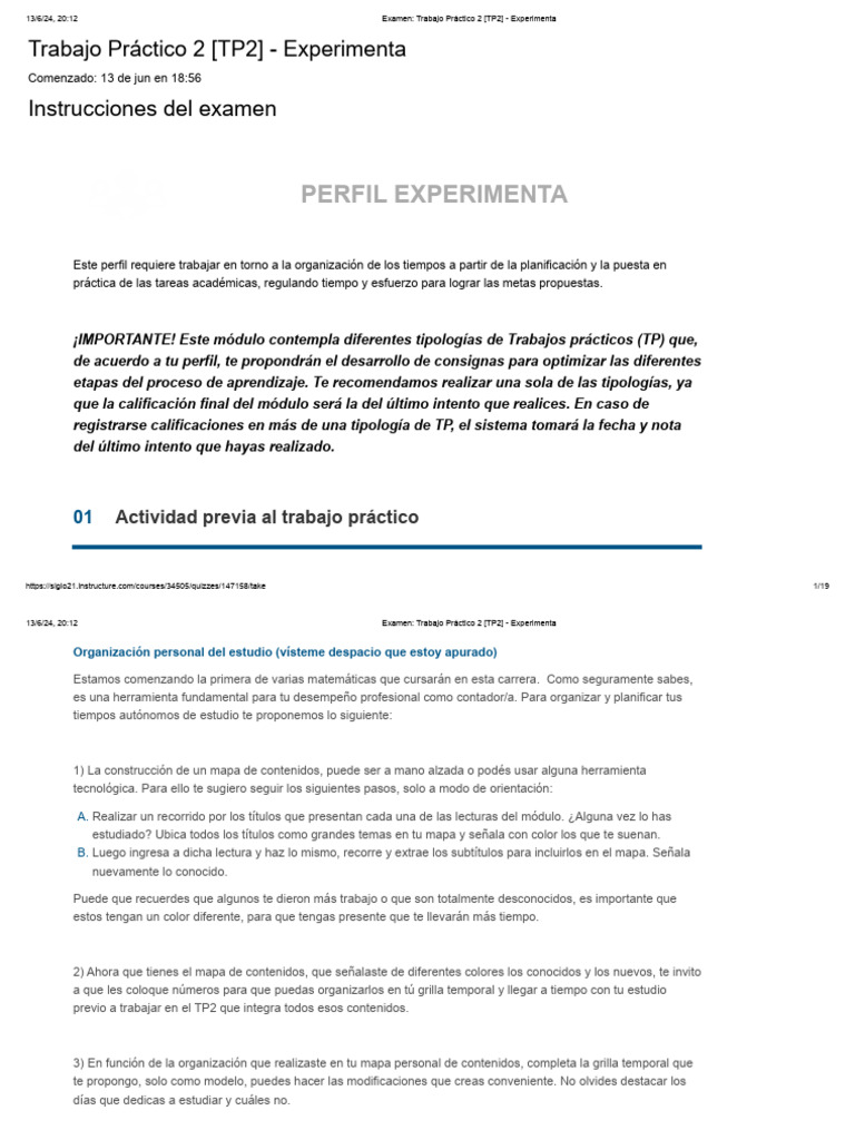 ÁLGEBRA Examen - Trabajo Práctico 2 (TP2) - 100% | PDF | Matriz (Matemáticas) | Vector Euclidiano