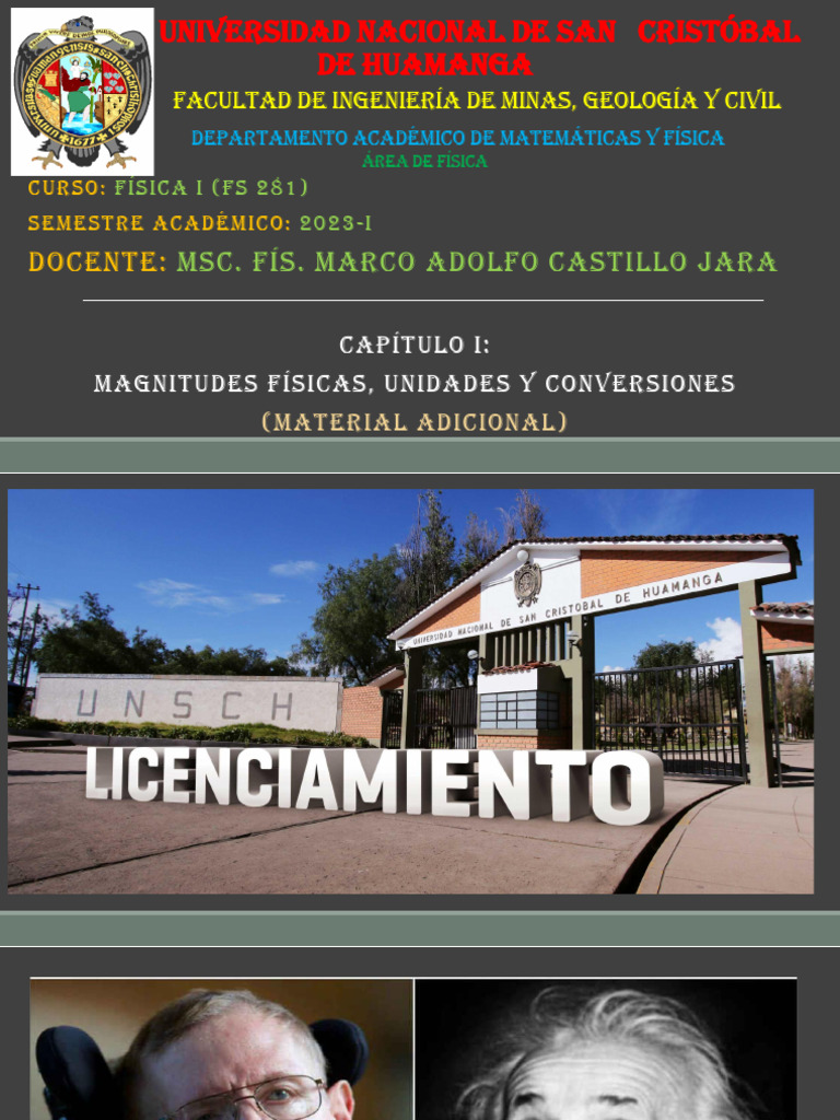 Material Adicional-1er Cap-Magnitudes Físicas-2023-I | PDF | Física ...