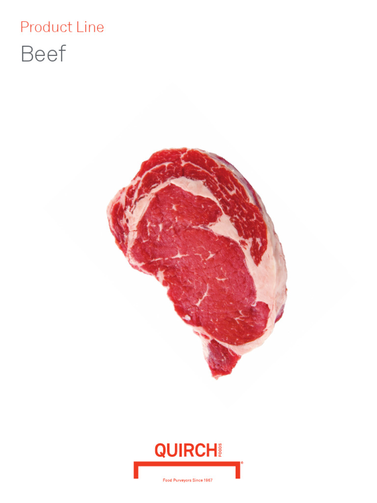 Beef Brochure | Download Free PDF | Chuck Steak | Beef