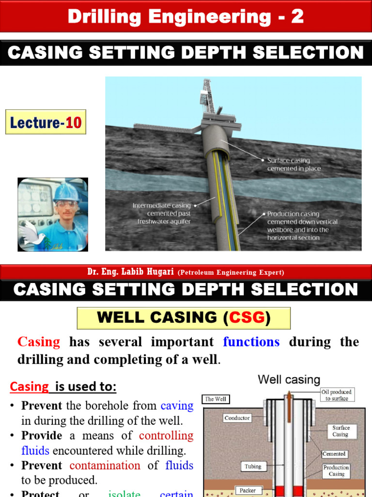 10 - DE-2 - Drilling-Selection of Casing Seats - Lect - 10-Dr - Labib ...