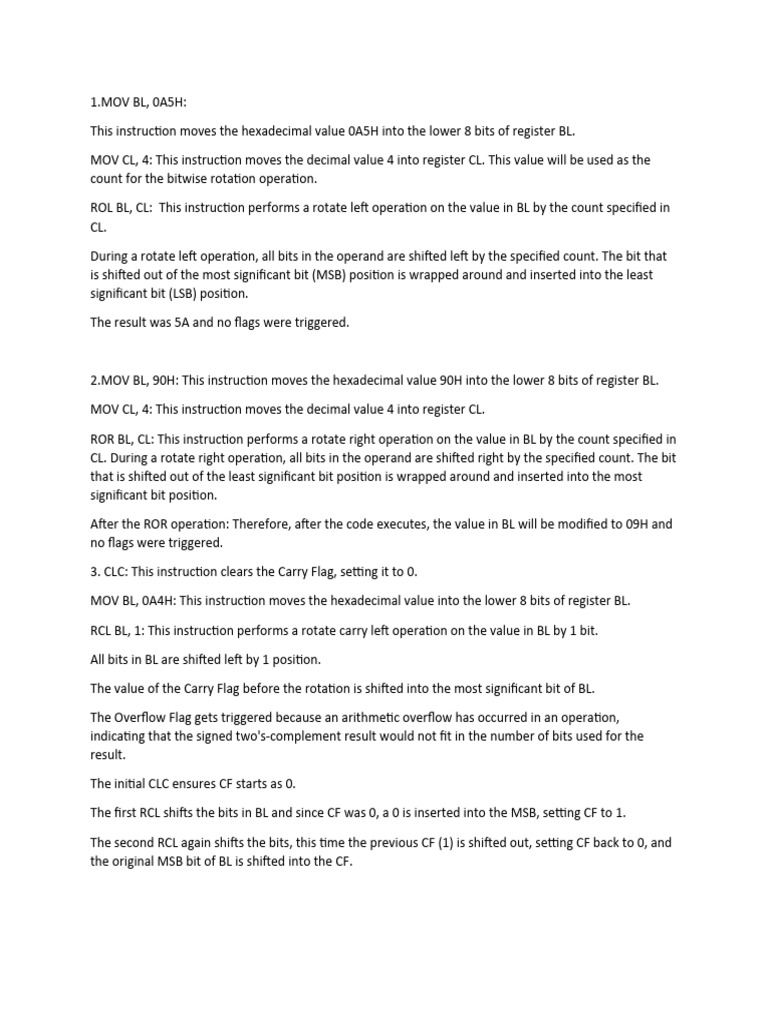 CAO Practicals | PDF | Control Flow | Computer Engineering