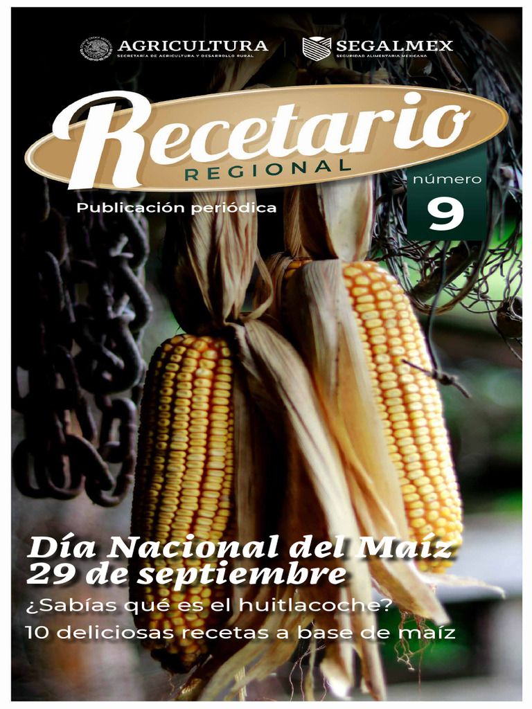 Recetario | PDF | Maíz | México