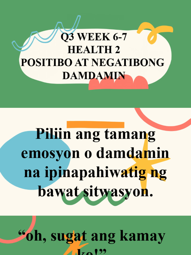 q3 Cot 3 Health 2 Week 6-7 | PDF