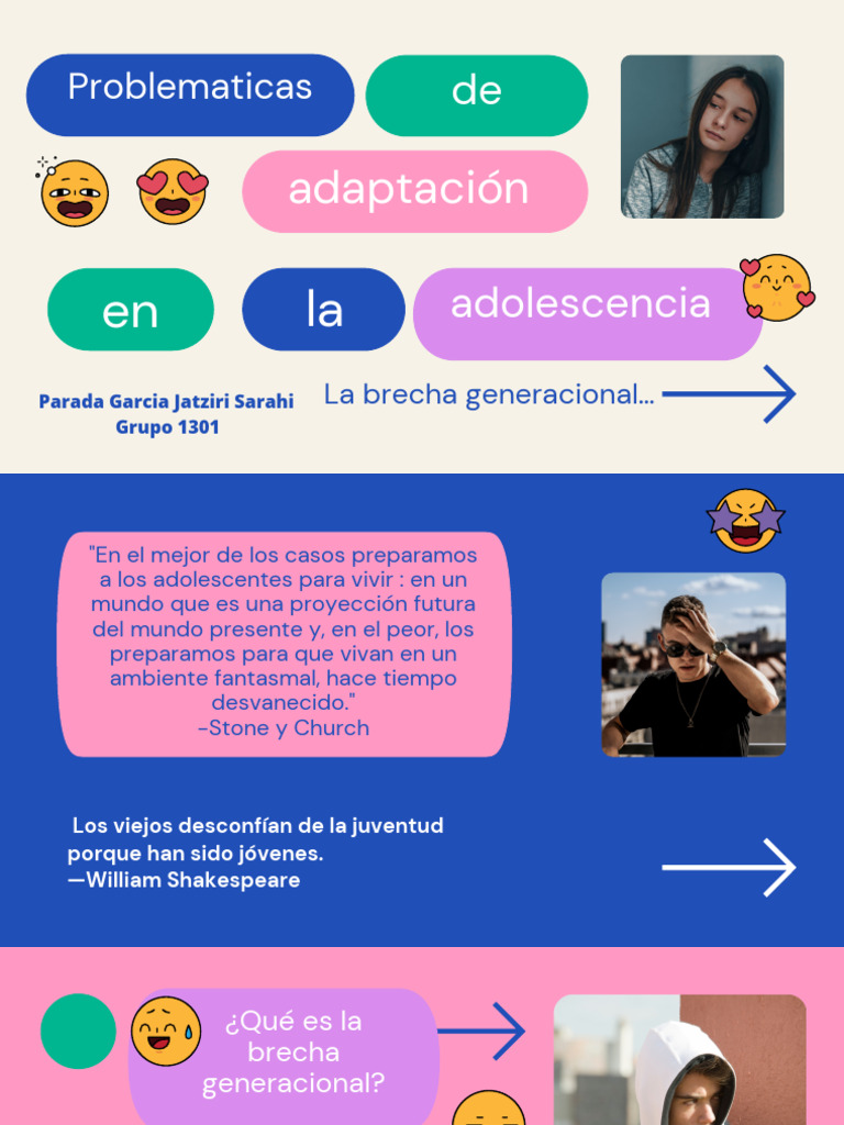 Brecha Generacional | PDF | Adolescencia | Ciencias del comportamiento