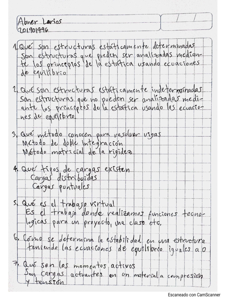 Preguntas Ana - Estruc. | PDF