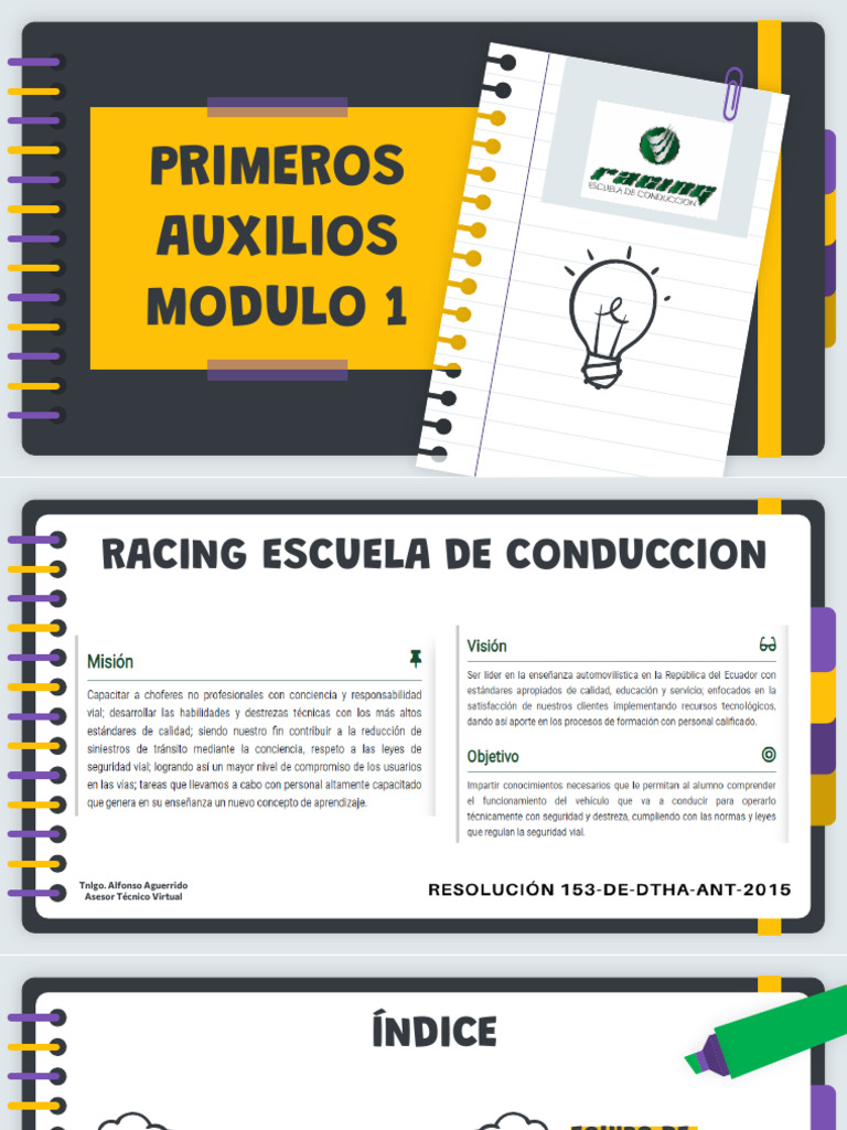 Primers Auxilios Modulo 1 | PDF | Salud y bienestar