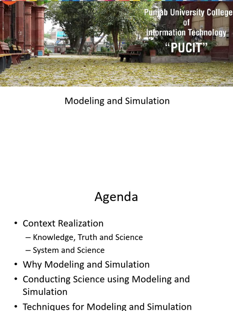 Lec 1 2 Introduction | PDF | Computer Simulation | Simulation