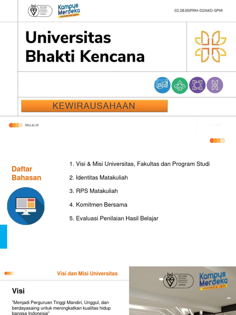 Kontrak Belajar Mooc Kwu | PDF