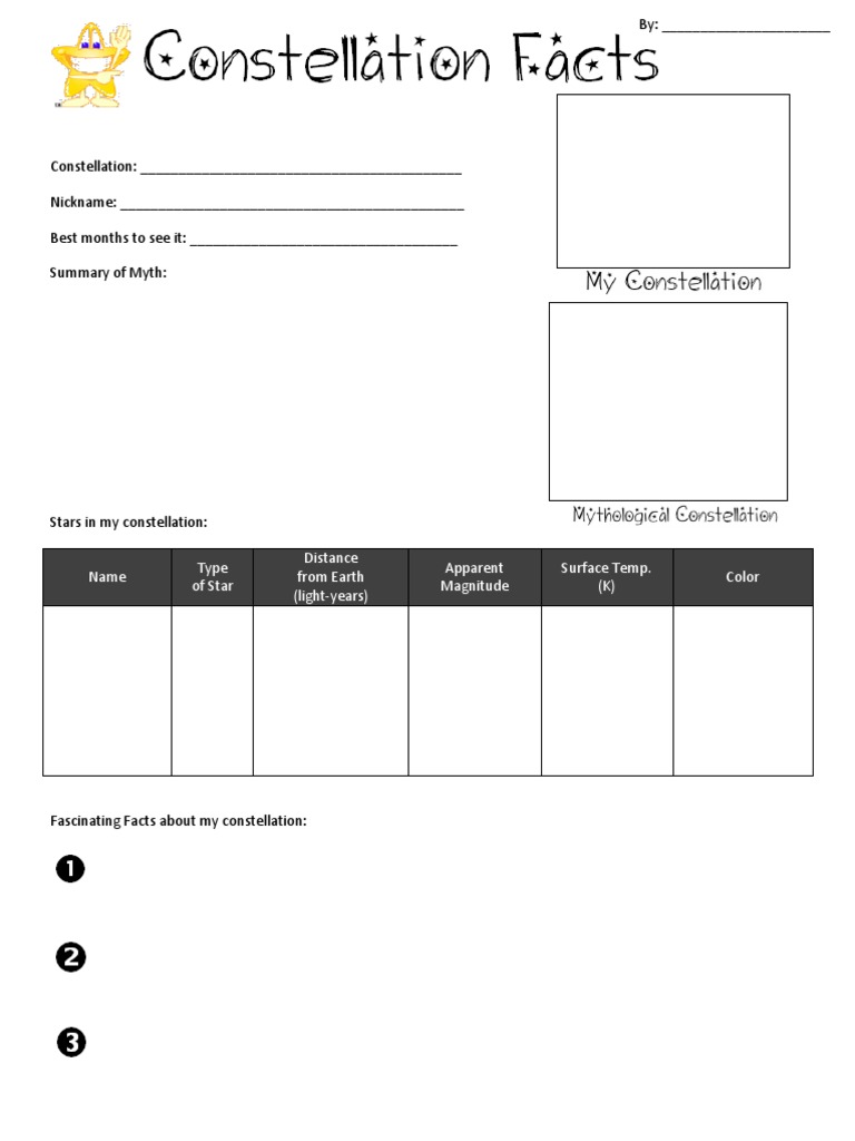 Adopt A Constellation Assessment | PDF | Science & Mathematics