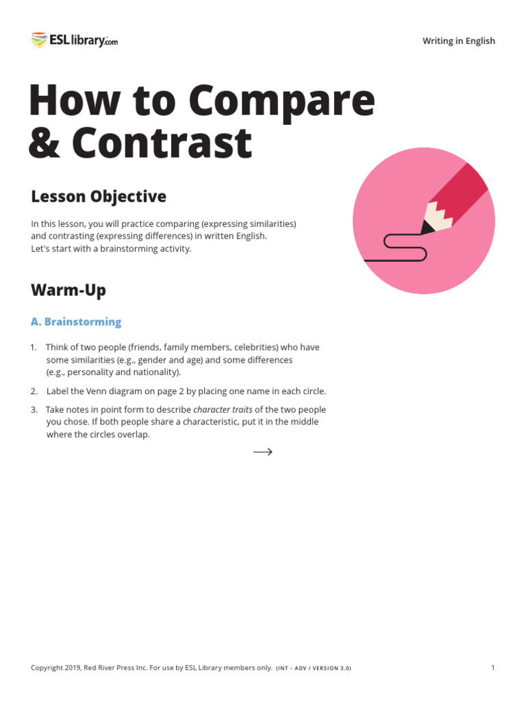 74 Compare-And-Contrast US Student | PDF | Juice | Diet & Nutrition