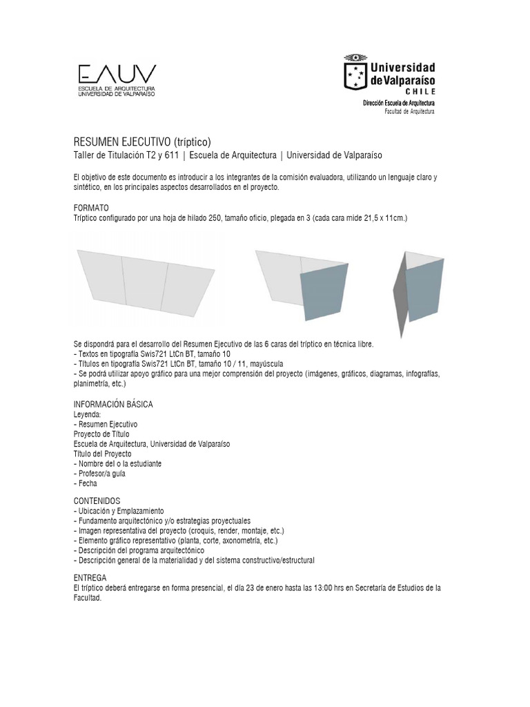 EAUV - T2 Tríptico + Memoria S2-2022 | PDF | Infografia | Informática
