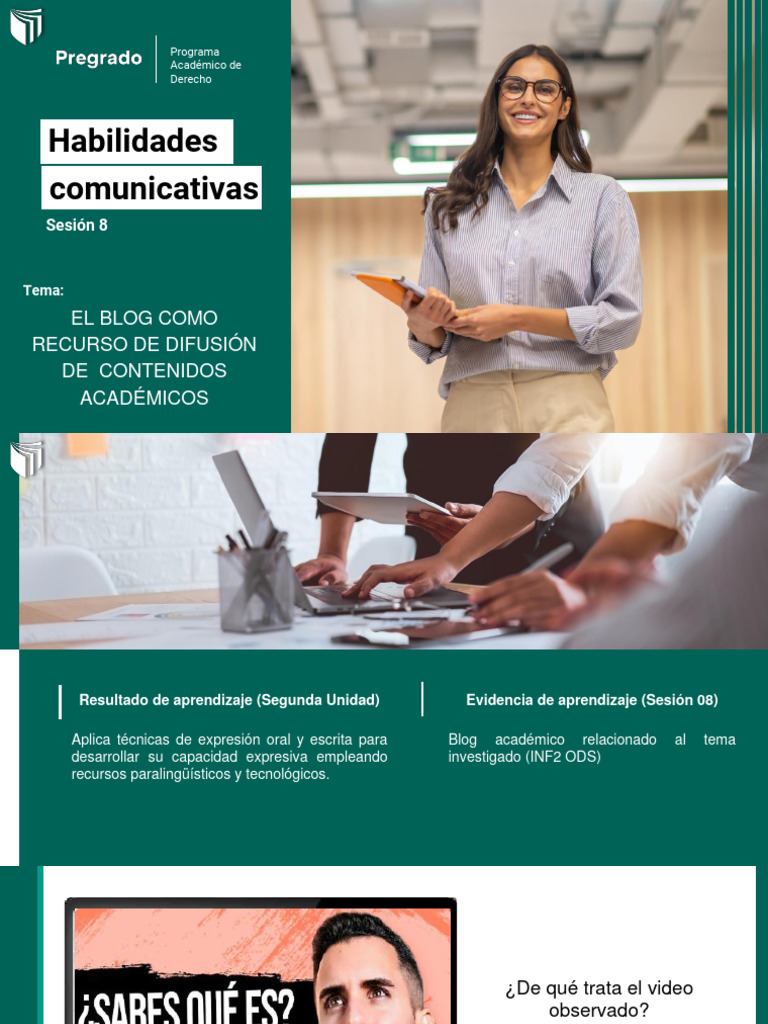 PDF S08 HHCC Derecho 2024 1 | PDF | Blog | Aprendizaje