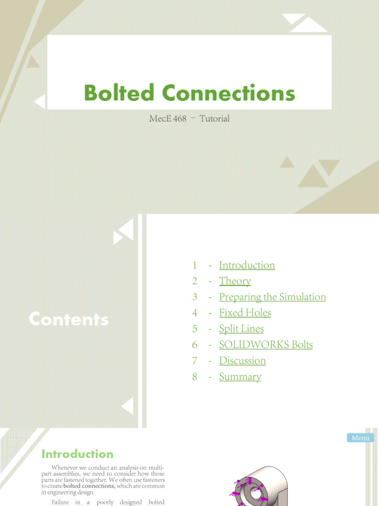 Bolted Connections | PDF