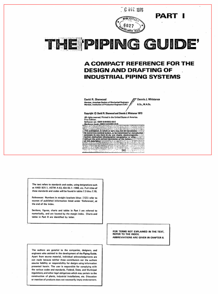 The Piping Guide for the Design and Drafting of Industrial Piping Systems | PDF