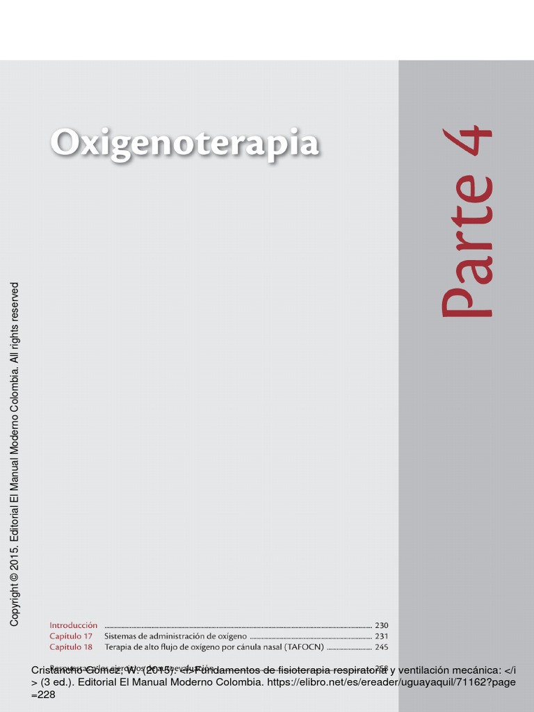 Oxigen Oter Apia | PDF | Especialidades Medicas | Medicina CLINICA