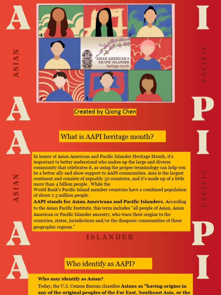 2021 AAPI Month by Qiong Chen | PDF | Confucius