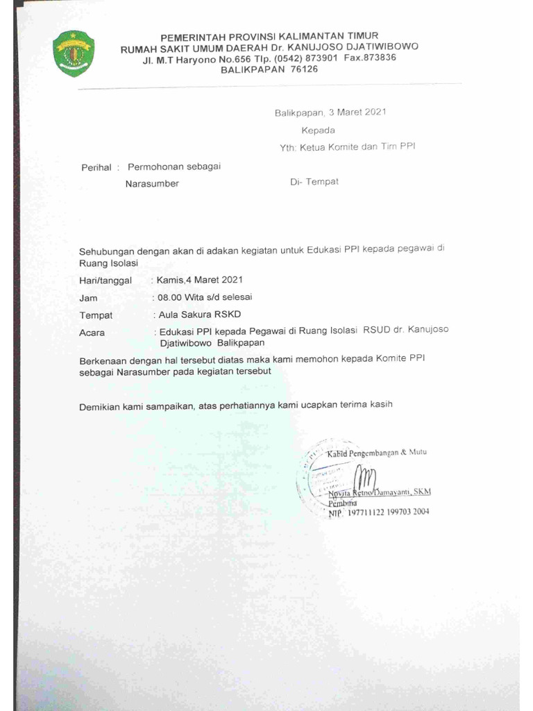 Edukasi PPI Kepada Pegawai Isolasi | PDF Edukasi PPI Kepada Pegawai Isolasi | PDF