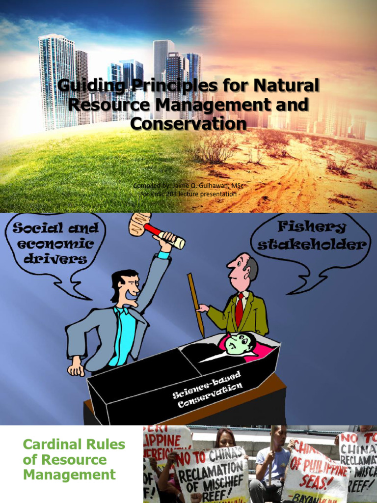 Chapter 1 - Principles of Resource Management | PDF | Science | Policy