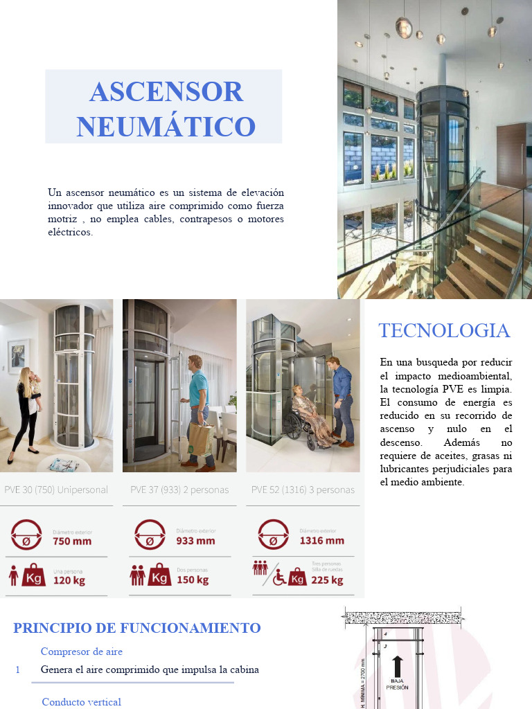 Ascensor Neumatico | PDF | Ascensor | Neumático