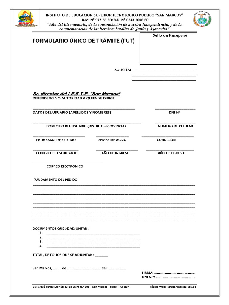 Formato - Fut - 2024 | PDF