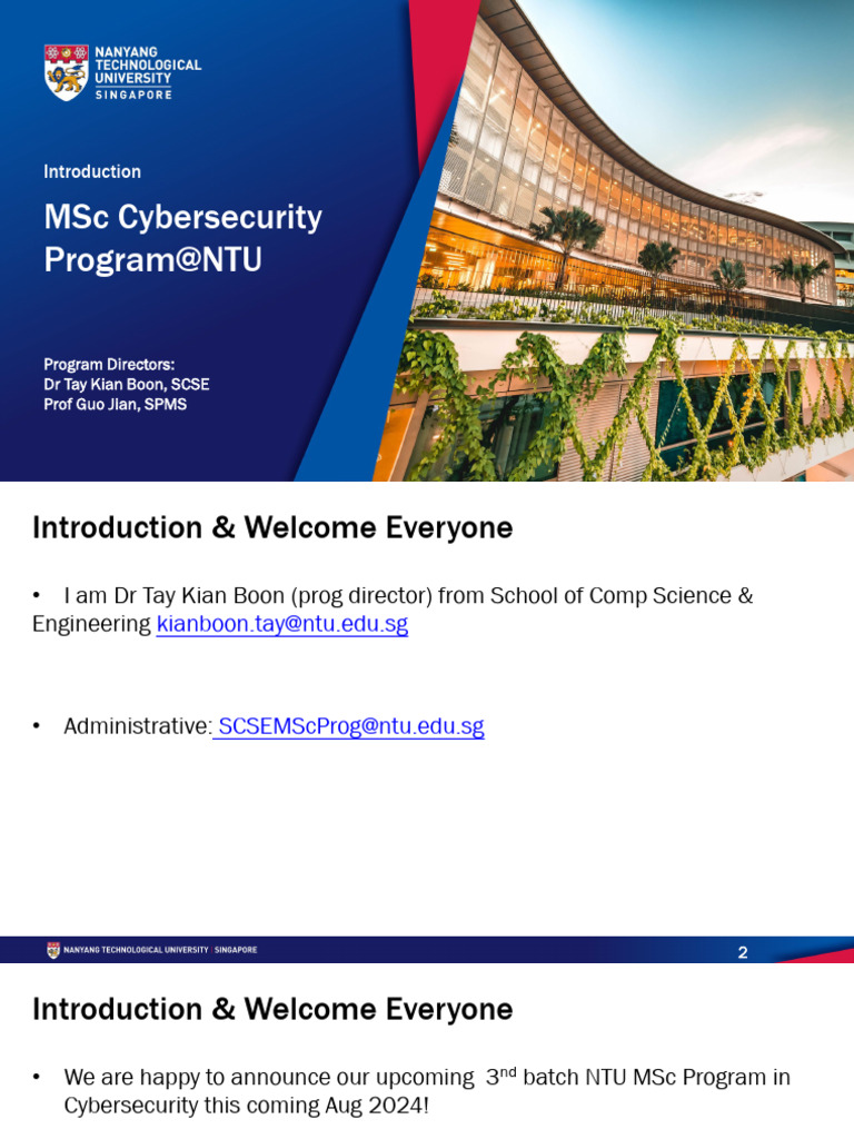 MscProg NTU Aug2024 | PDF | Computer Security | Security
