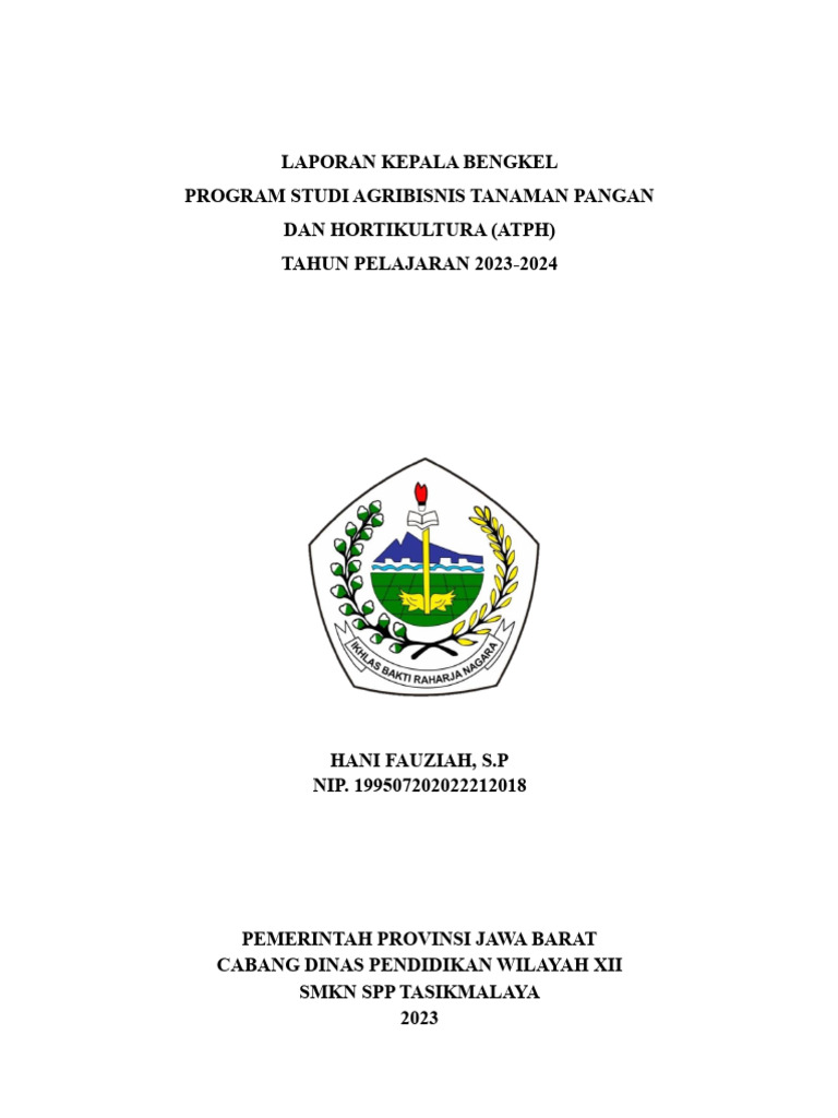 Program Kerja Kepala Bengkel | PDF