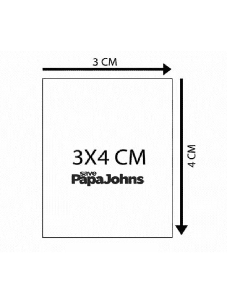 Ukuran Foto 3x4 Dalam MM 6 | PDF
