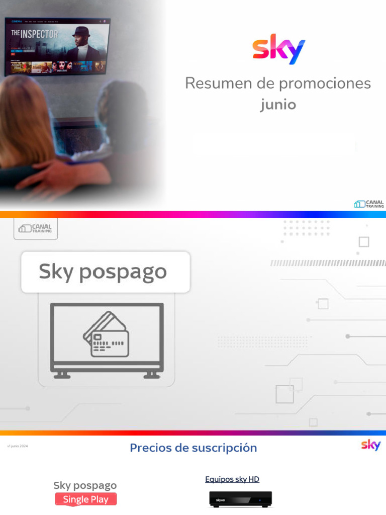 Resumen de Promociones junio v1 2024 (1)sky | PDF