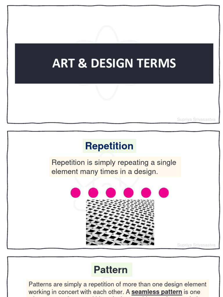 Art & Design Terms | PDF