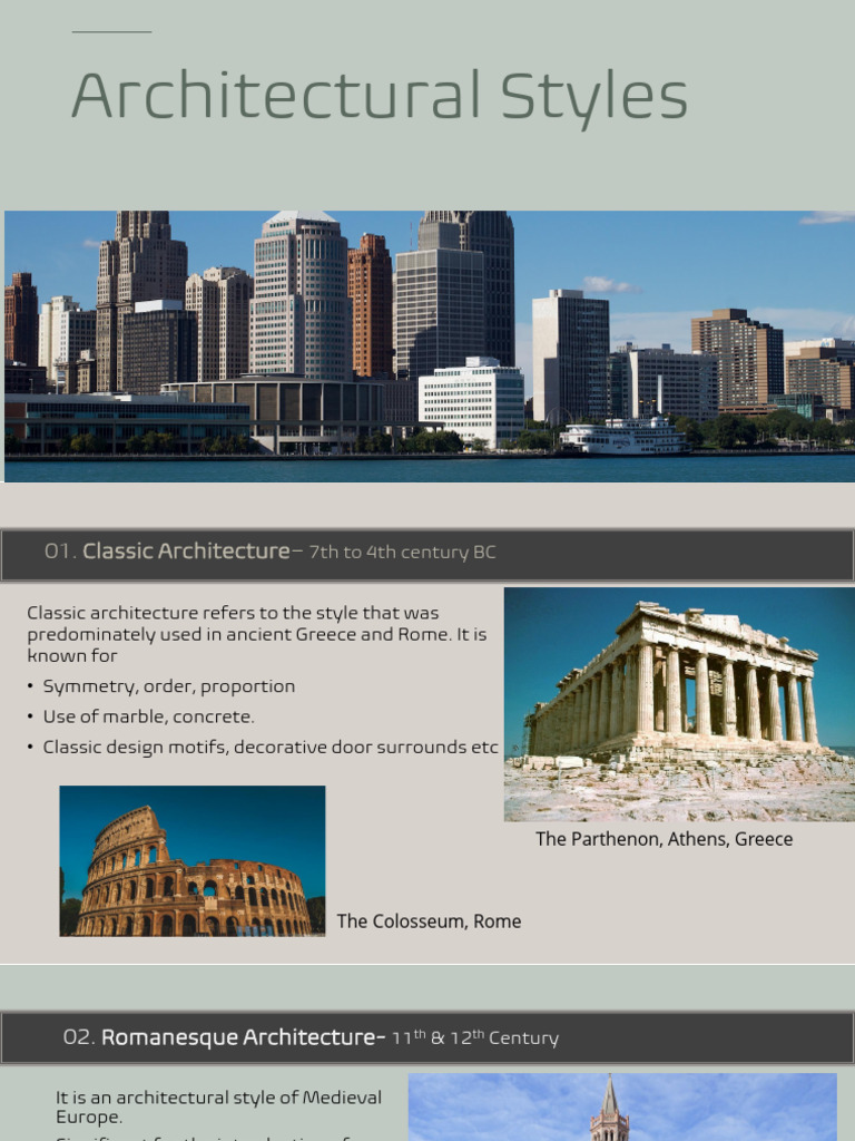 Architectural Styles | PDF | Gothic Architecture | Vault (Architecture)