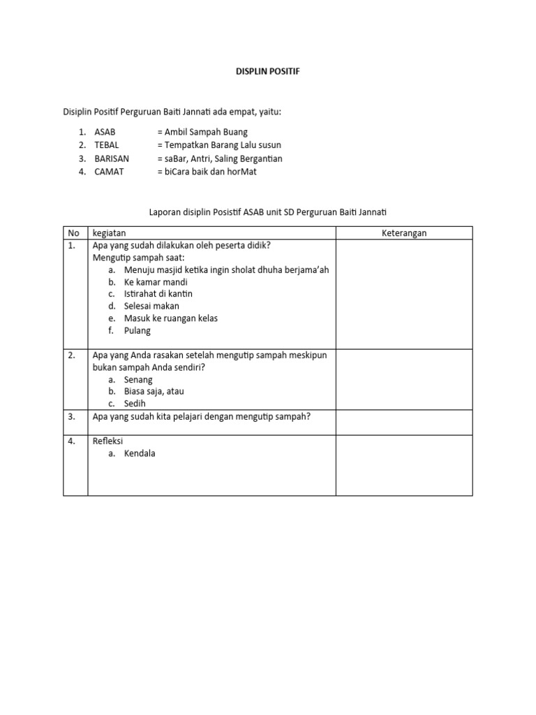 Displin Positif | PDF
