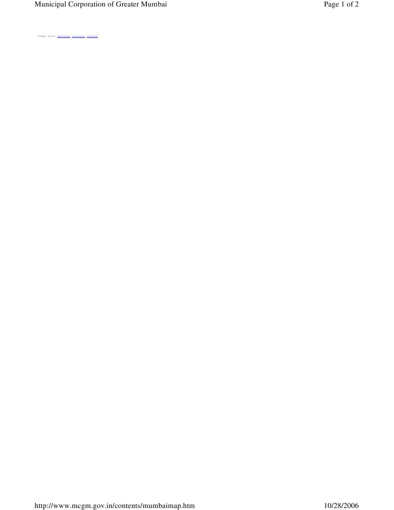 Mumbai Ward Map | PDF