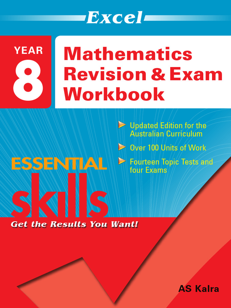 EES MathematicsRevision Exam Workbook Year 8 Cover | PDF | Mathematics ...