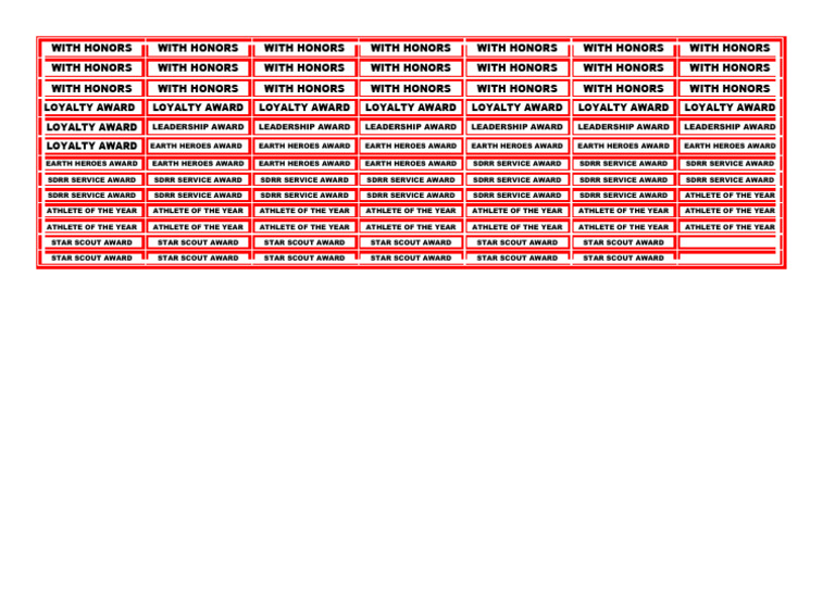 awards sticker | PDF