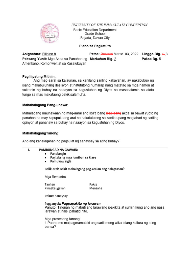 LP Sanaysay (1) Checked | PDF