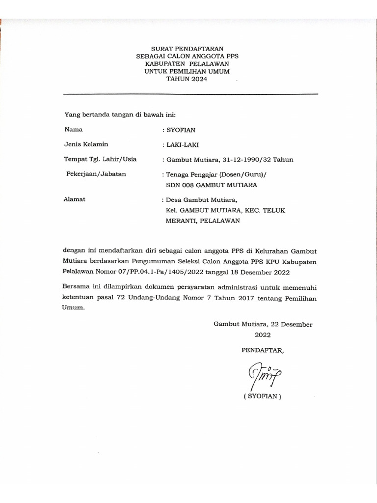 Pendaftaran Pps SPSN | PDF